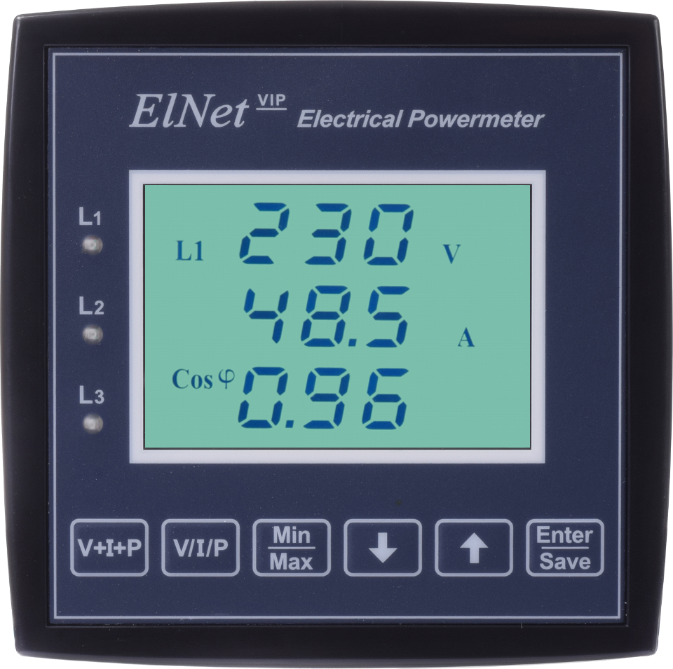 Multímetro de tablero ELNET VIP – Radio Surtidora